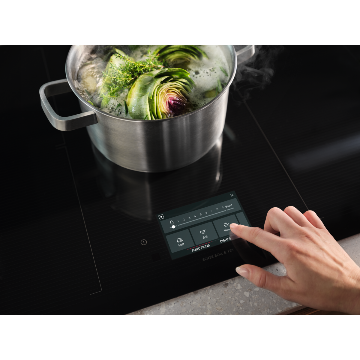 Płyta indukcyjna 800 Sense Boil+Fry SLIM-FIT 60 cm Płyta indukcyjna ...